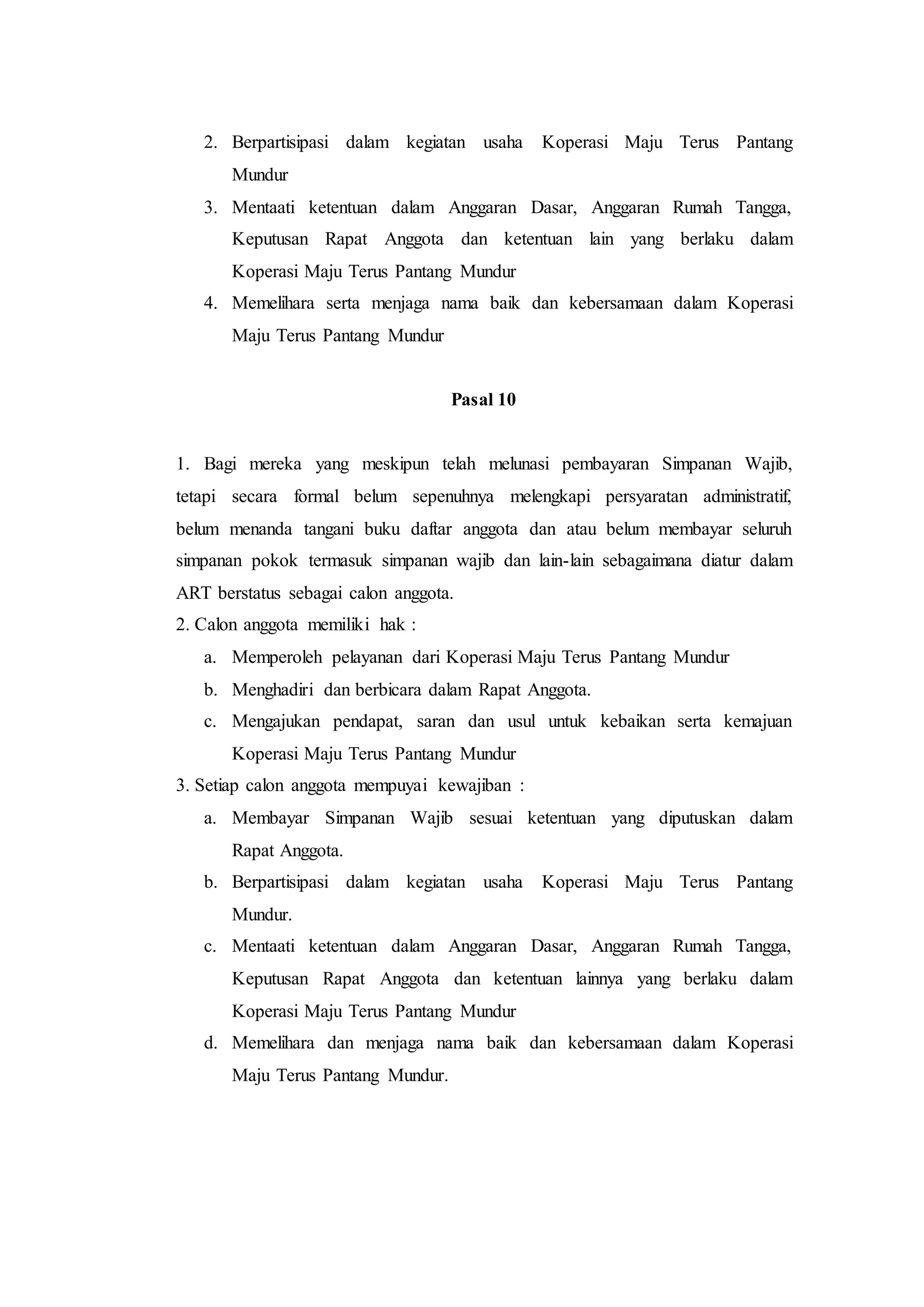Proposal koperasi simpan pinjam | DOCX