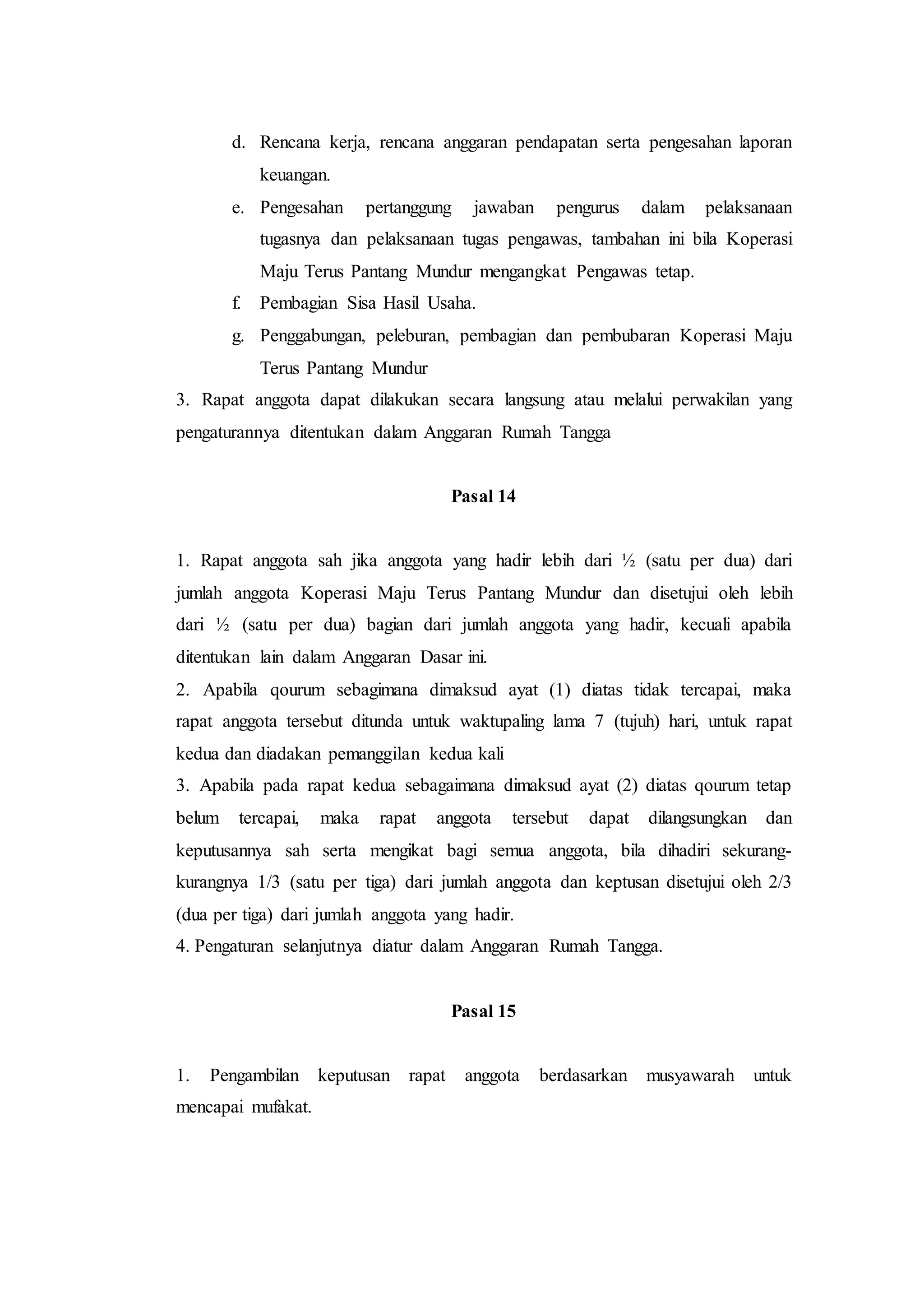 Proposal koperasi simpan pinjam | DOCX