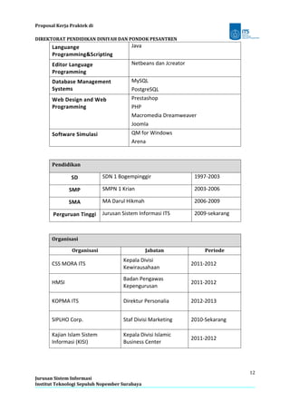 Proposal kp mujahid nasrul | PDF