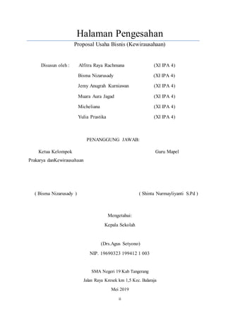 Proposal PKWU Telur Asin | DOCX