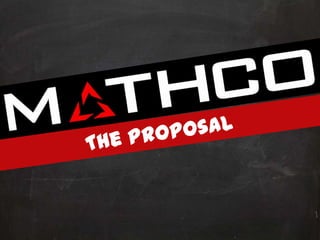 Proposal mathco | PPTX