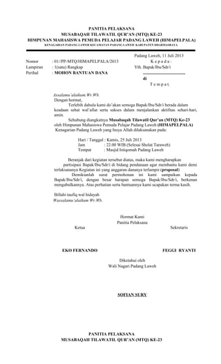 Proposal mtq HIMAPELPALA | DOC