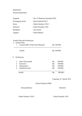Proposal muludan mm | DOCX