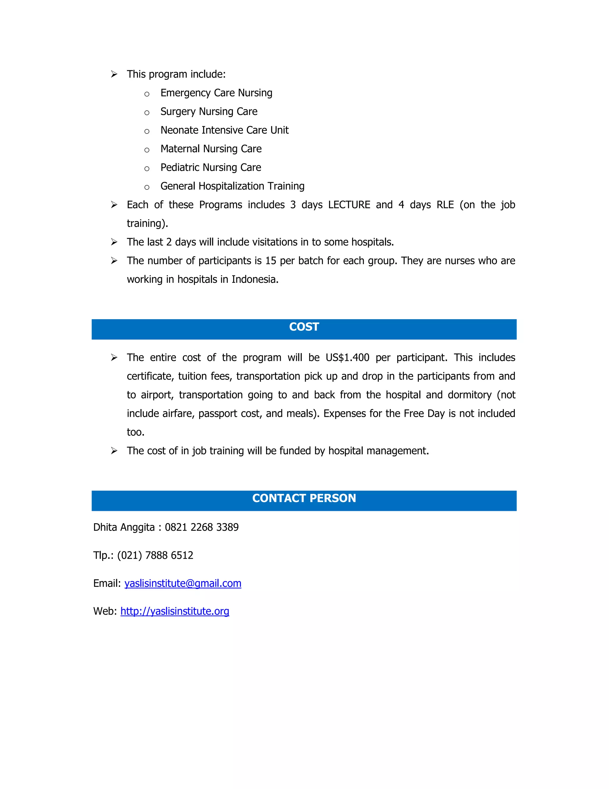 Proposal nursing | PDF