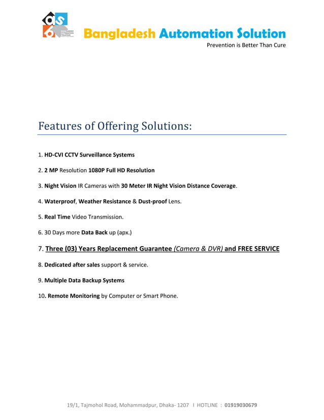 Get FREE Quotation | CCTV Surveillance systems Supply, Installation ...