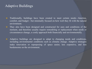 Proposal of conservation design studio | PPTX