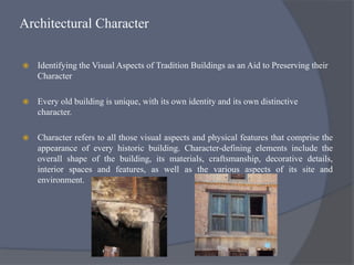 Proposal of conservation design studio | PPTX