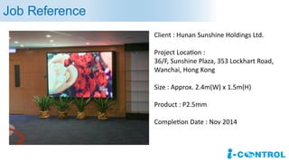 Proposal of outdoor led display | PDF