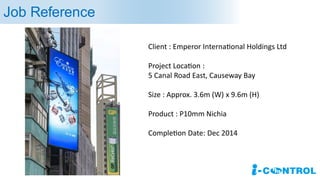 Proposal of outdoor led display | PDF