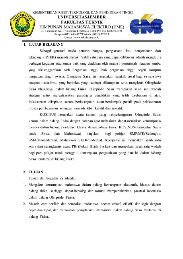 Proposal olimpiade | DOCX