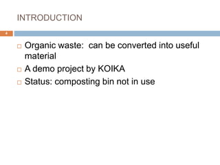 Proposal on solid waste management | PPTX