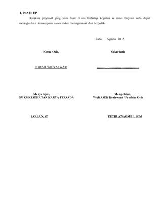 Proposal osis | DOCX
