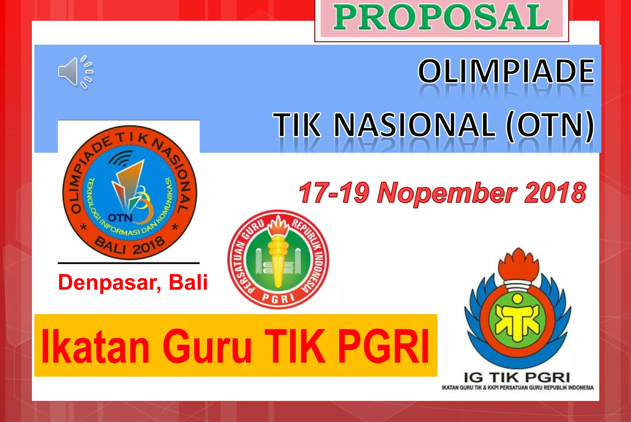 Proposal otn 2018 revisi (5) | PPT