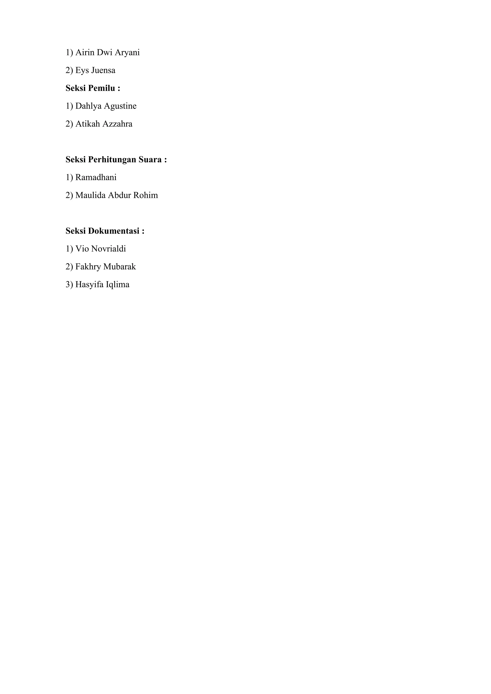 PROPOSAL PEMILU OSIS SMA NEGERI 1 SITIUNG TAHUN 2024/2025 | PDF