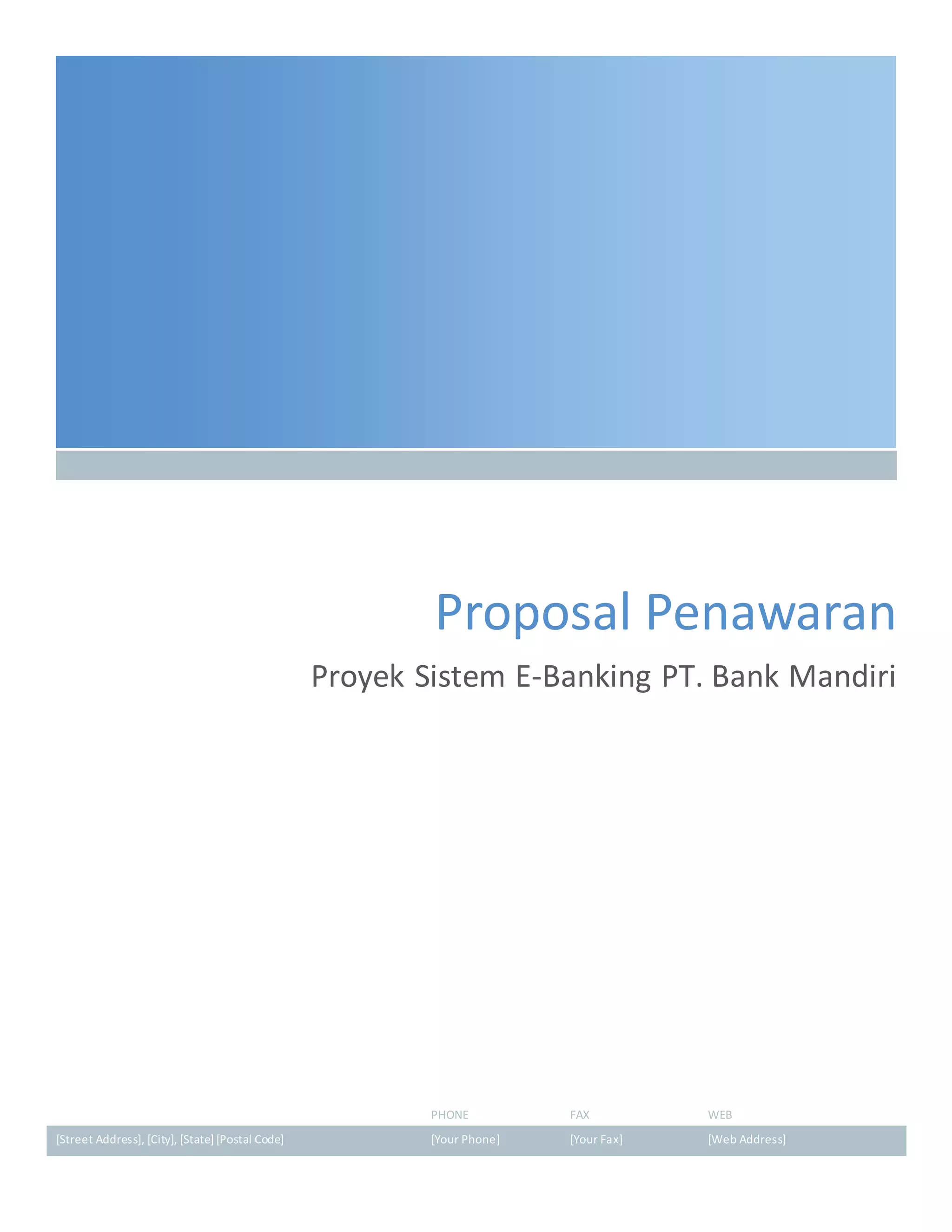Proposal penawaran | DOCX