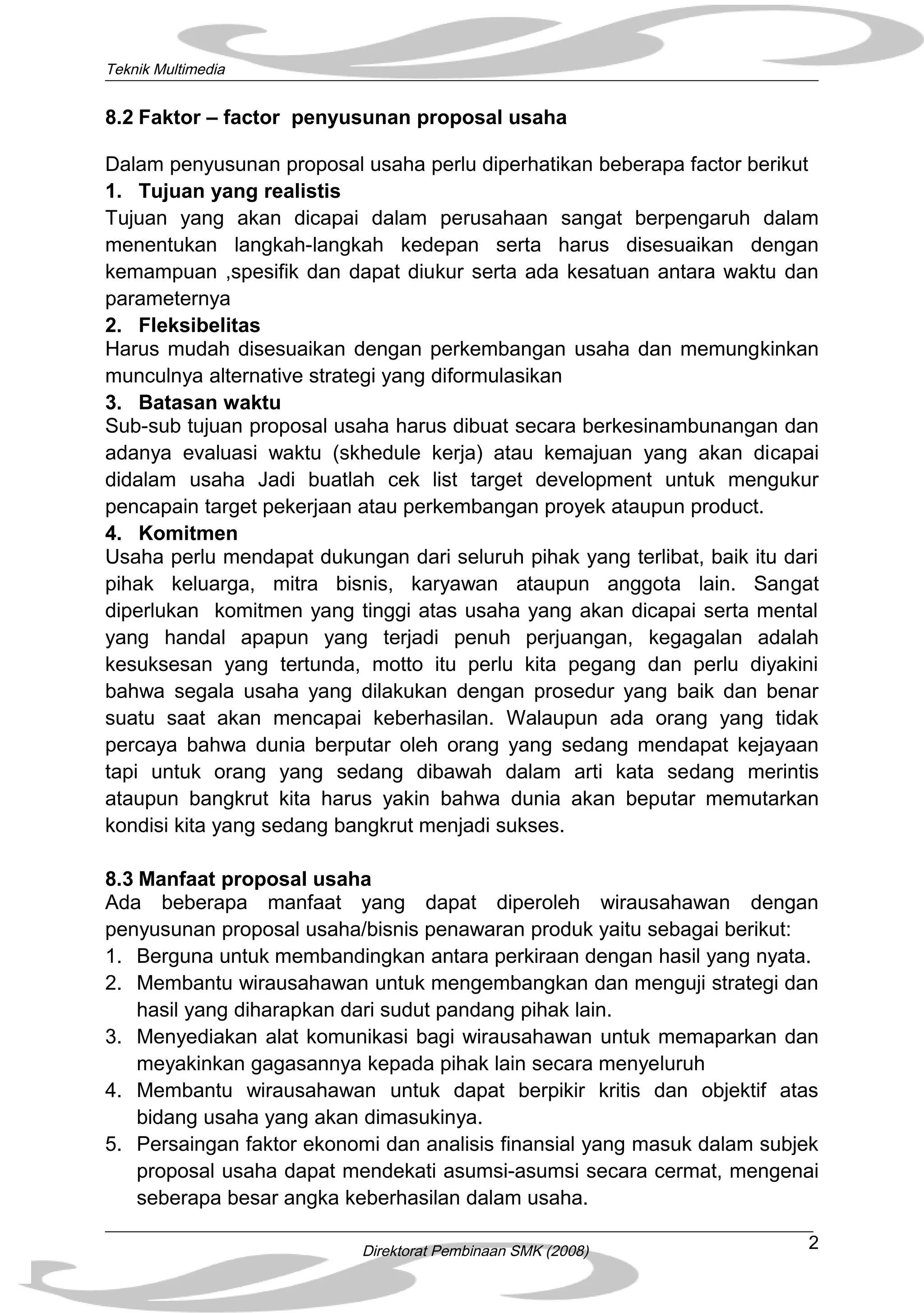 Proposal penawaran | DOC