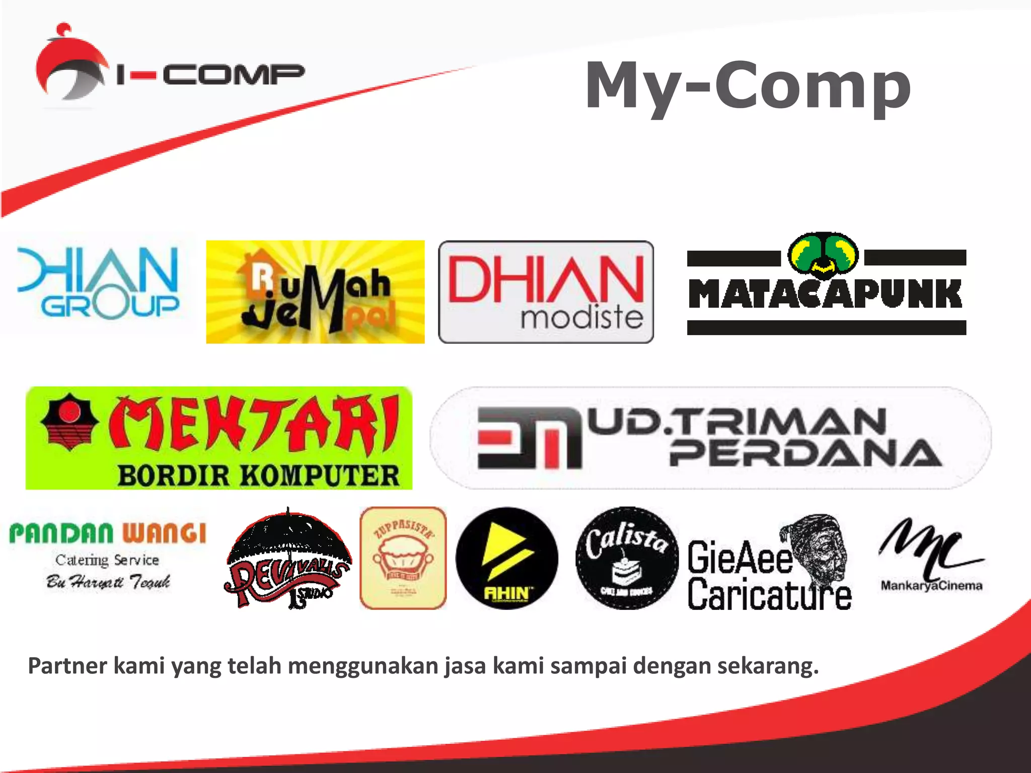 Proposal Jasa IT Support iComp | PPTX