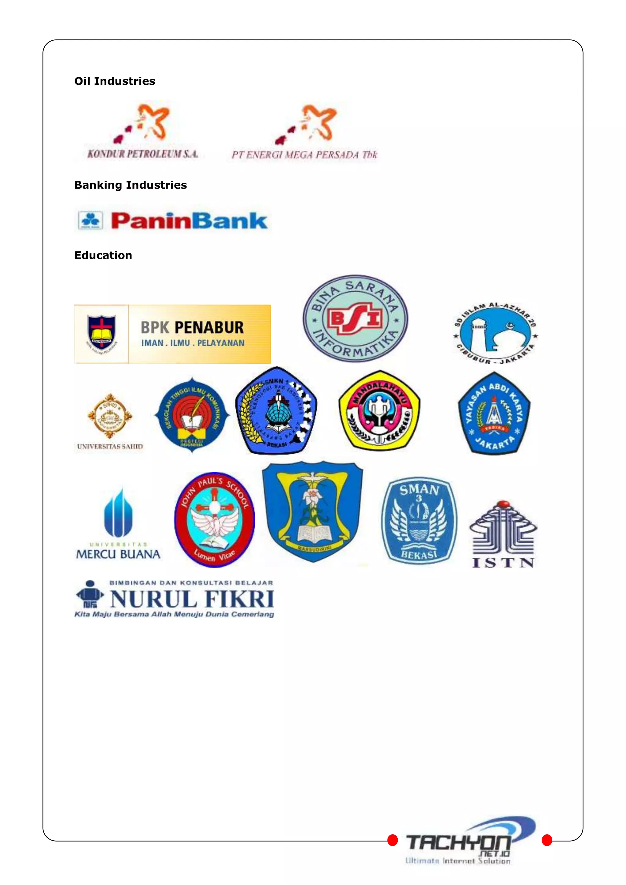 Proposal penawaran koneksi internet fo dan wireless pt. remala abadi ...