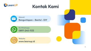 Proposal Penawaran Produk LearnUP - Untuk Lembaga Bimbel | PDF