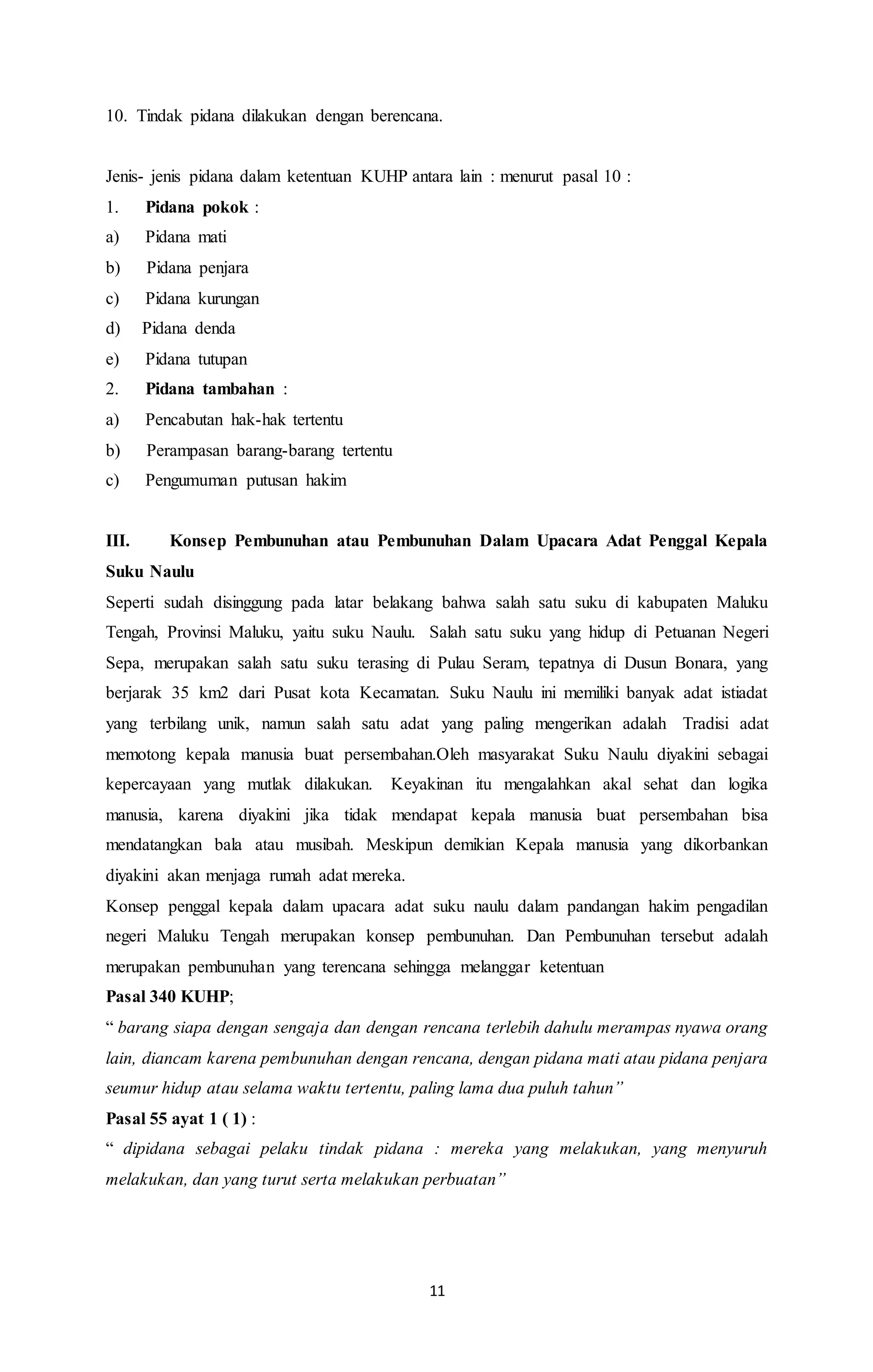 Proposal penegakan hukum | PDF