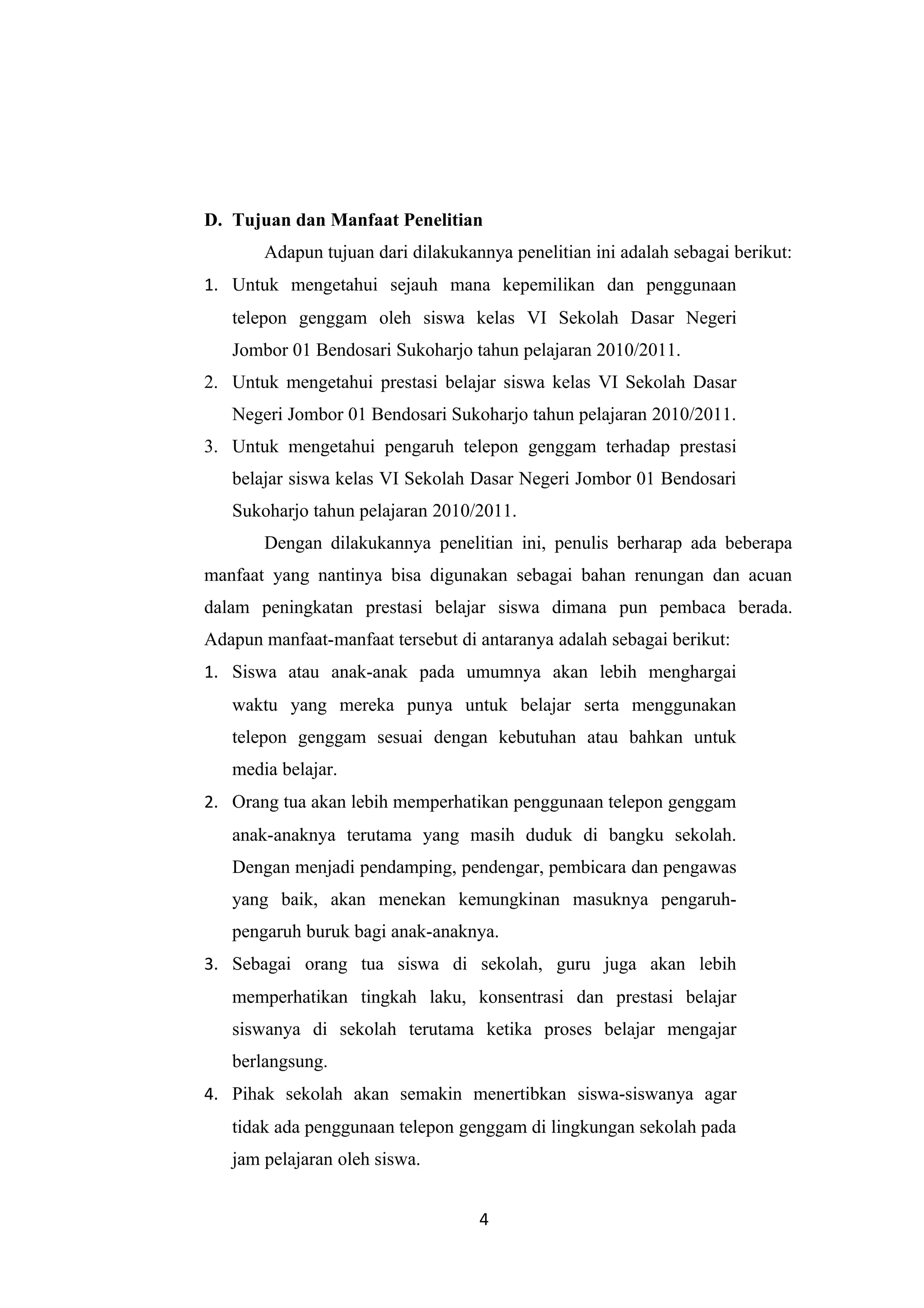 Proposal penelitian | DOC