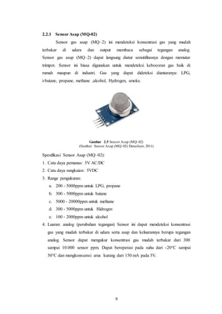 ALAT PEDETEKSI ORANG MEROKOK DALAM TOILET MENGGUNAKAN SENSOR ASAP ...