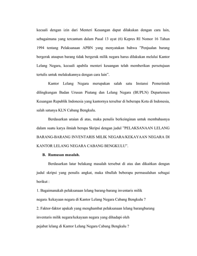 Proposal penelitian ogut | DOC