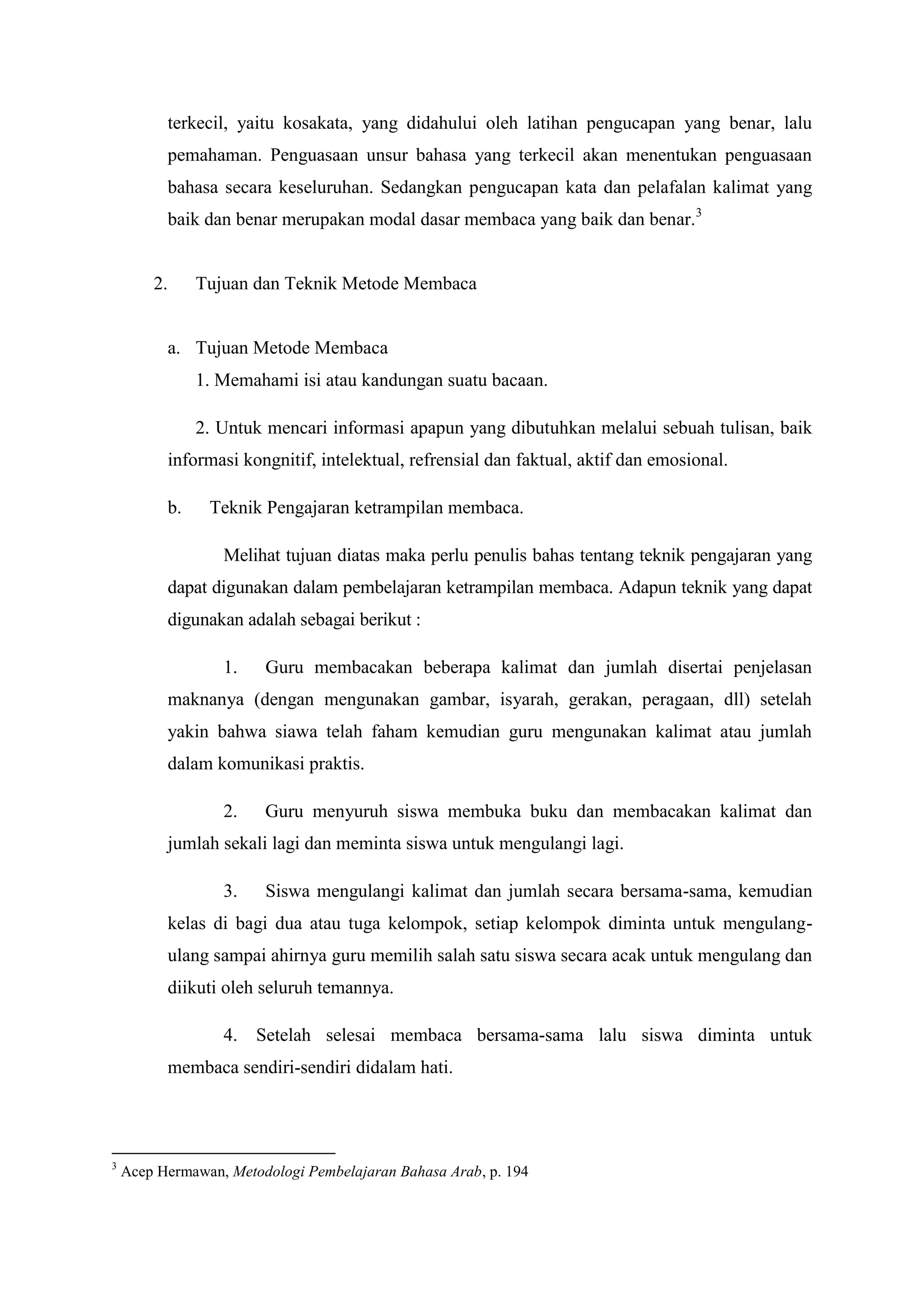 contoh proposal PTK PBA optimalisasi metode jahriyah dalam pemahaman kitab kuning | DOCX