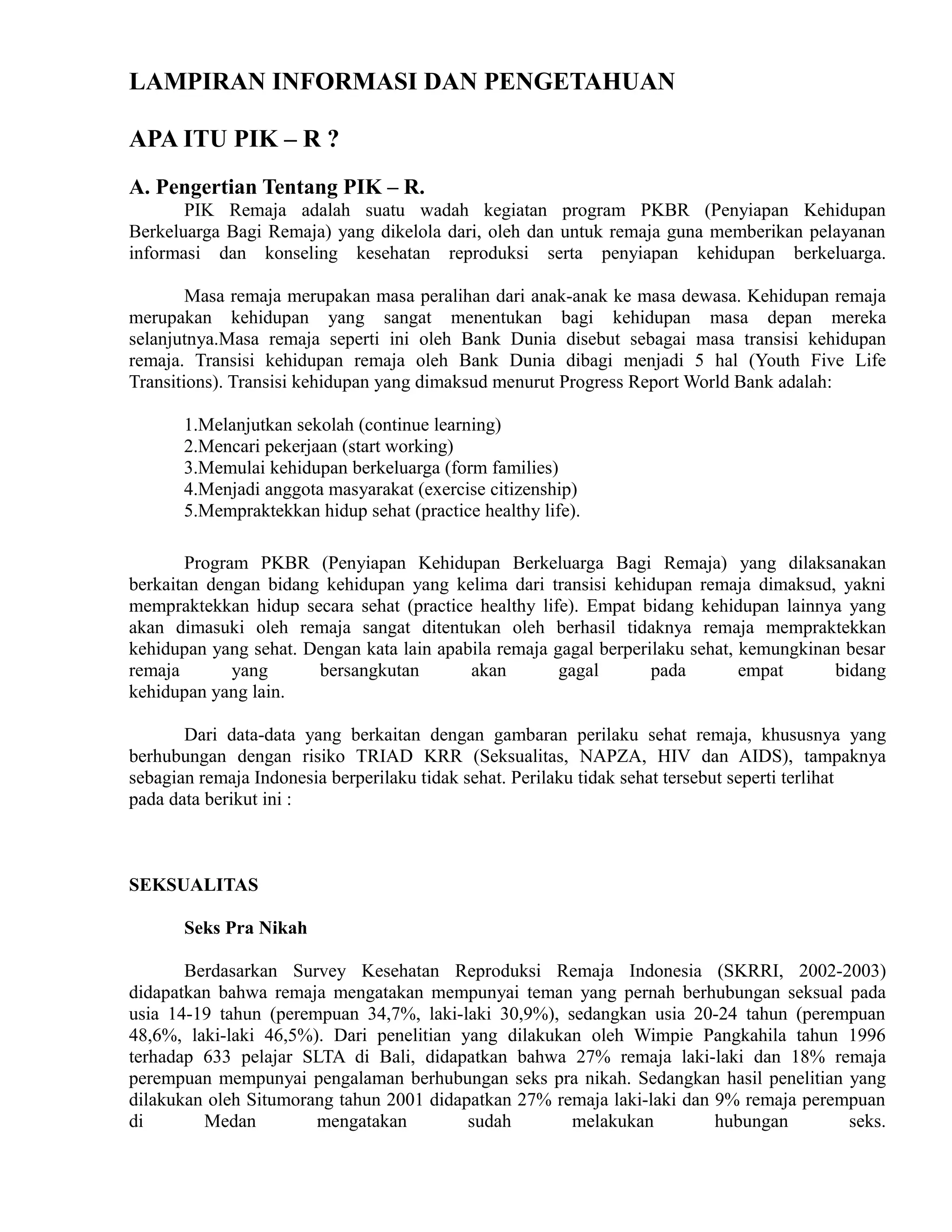 Proposal pengukuhan pikr | PDF