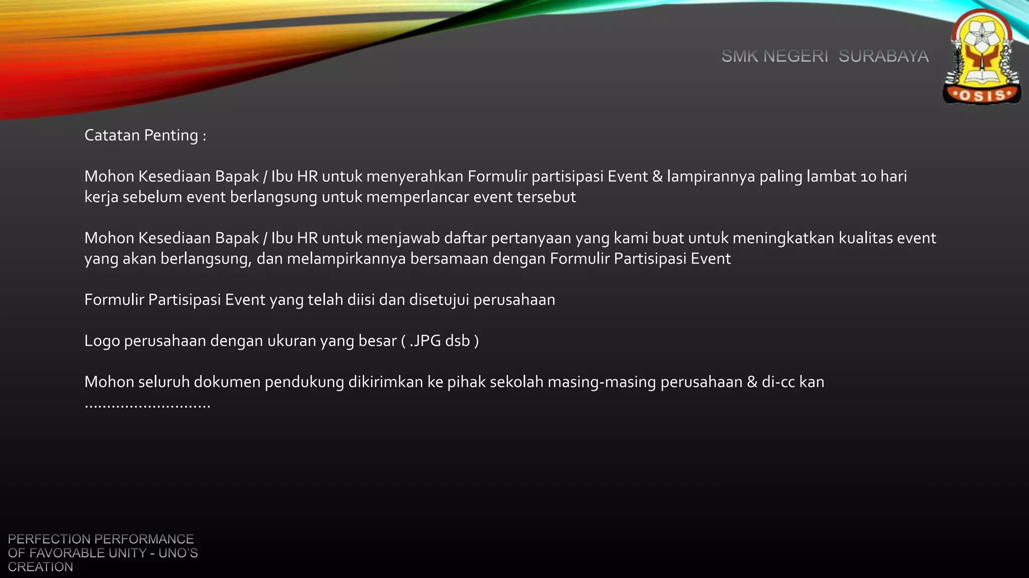 Proposal pensi upload | PPTX