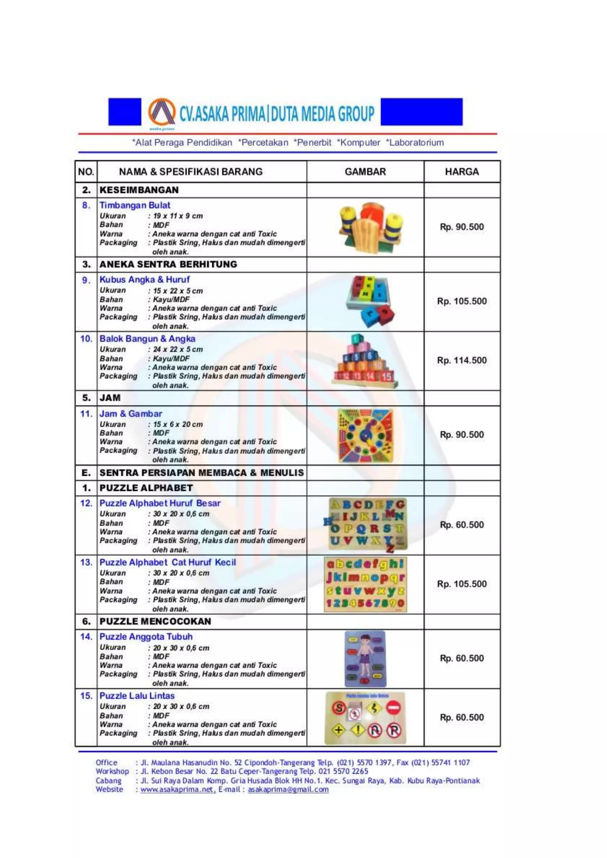 Proposal permohonan bantuan alat mainan paud saqura | DOCX