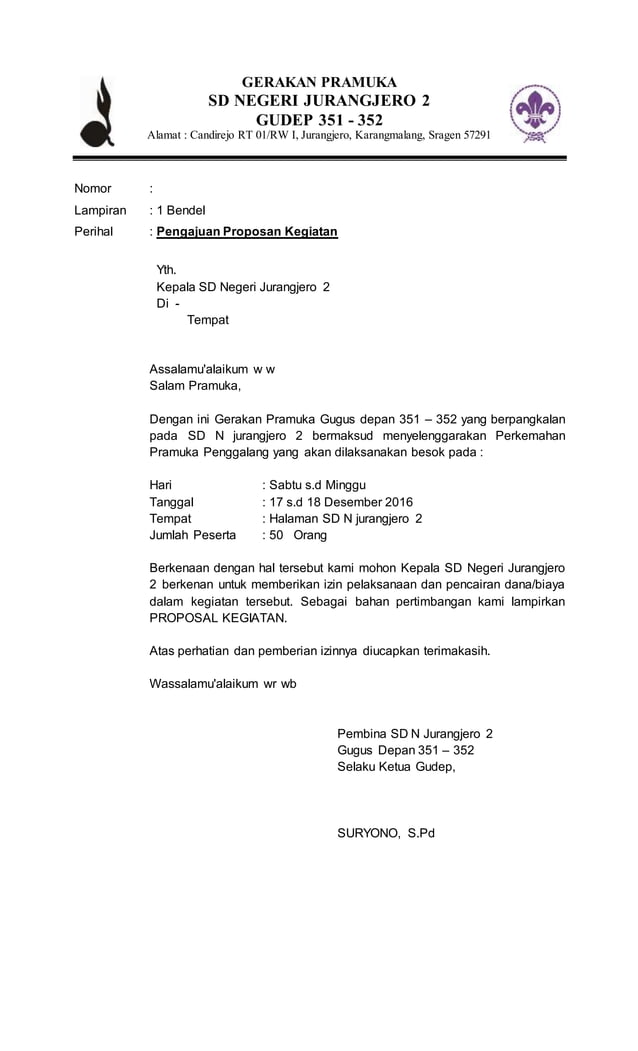 Proposal persami | DOCX