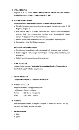 Proposal persami | DOCX