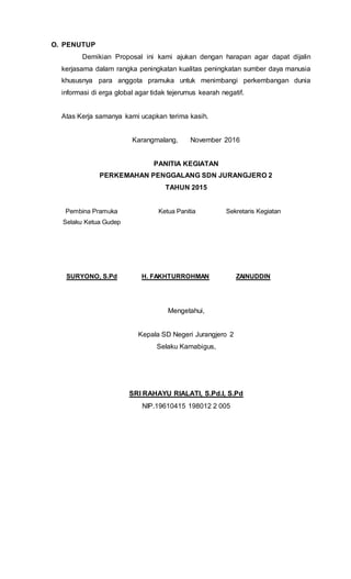 Proposal persami | DOCX