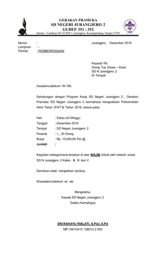 Proposal persami | DOCX