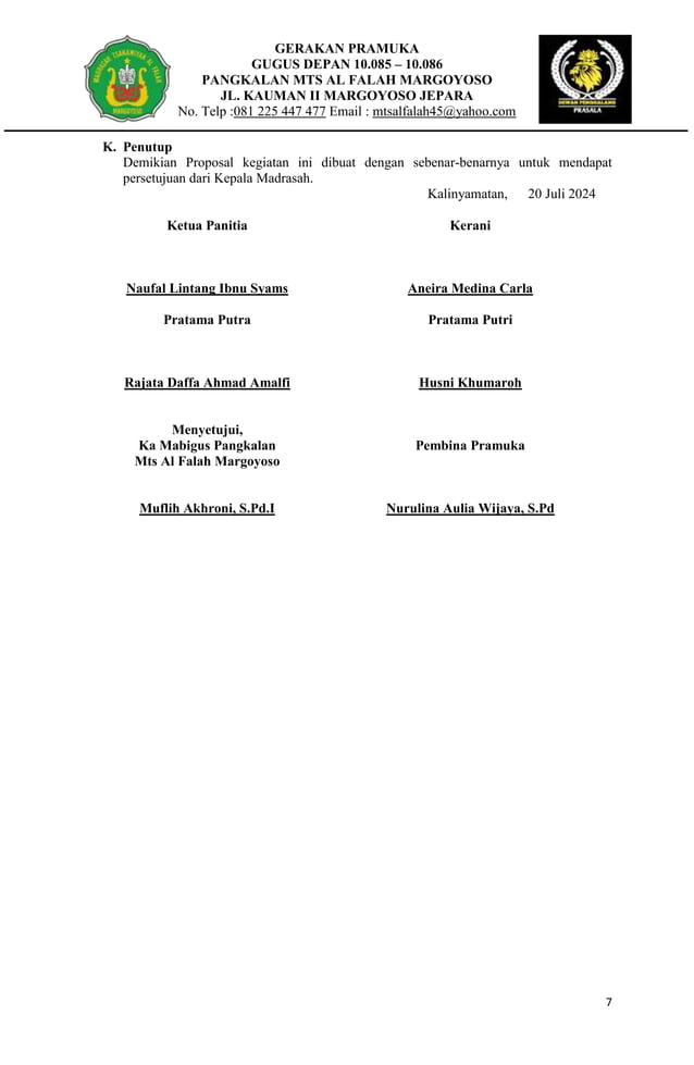 PROPOSAL PERSAMI 20-21 juli 2024 kalinyamatan | DOCX