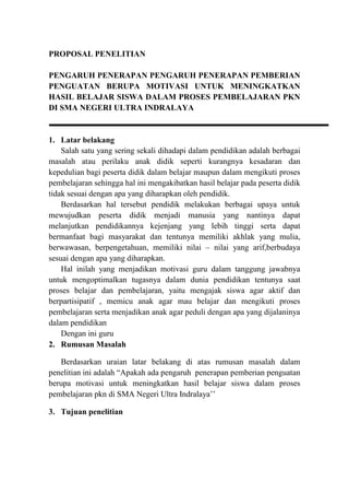 Proposal pkn sela | DOCX