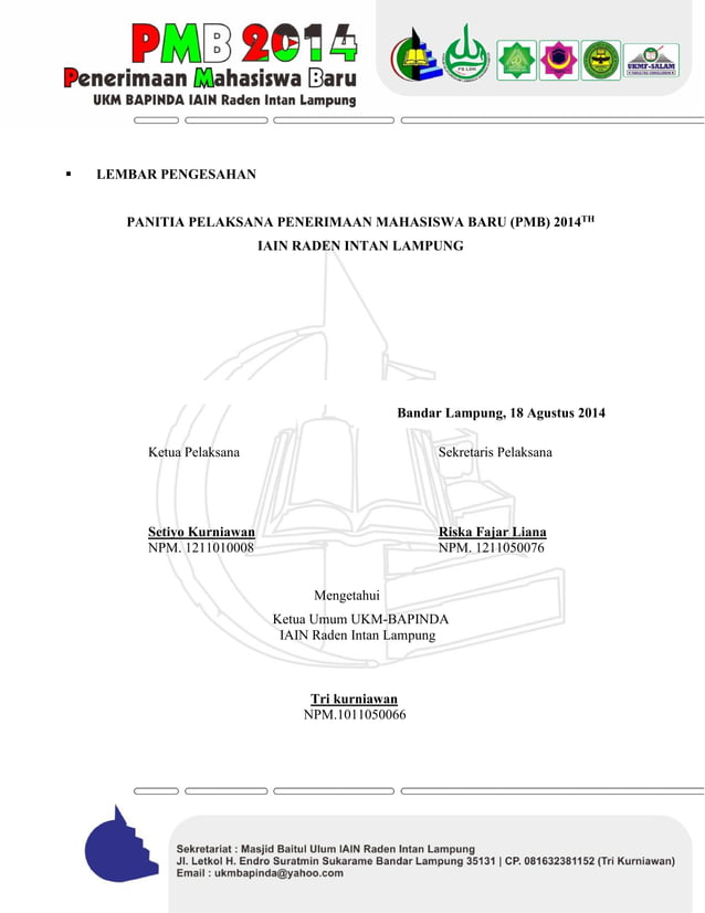 Proposal Kegiatan Rekrutmen LDK | PDF