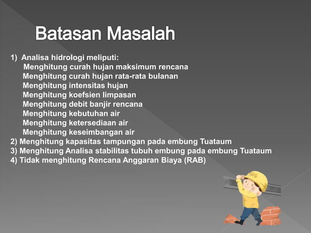 PERENCANAAN PELIMPAH EMBUNG TUATAUM.pptx