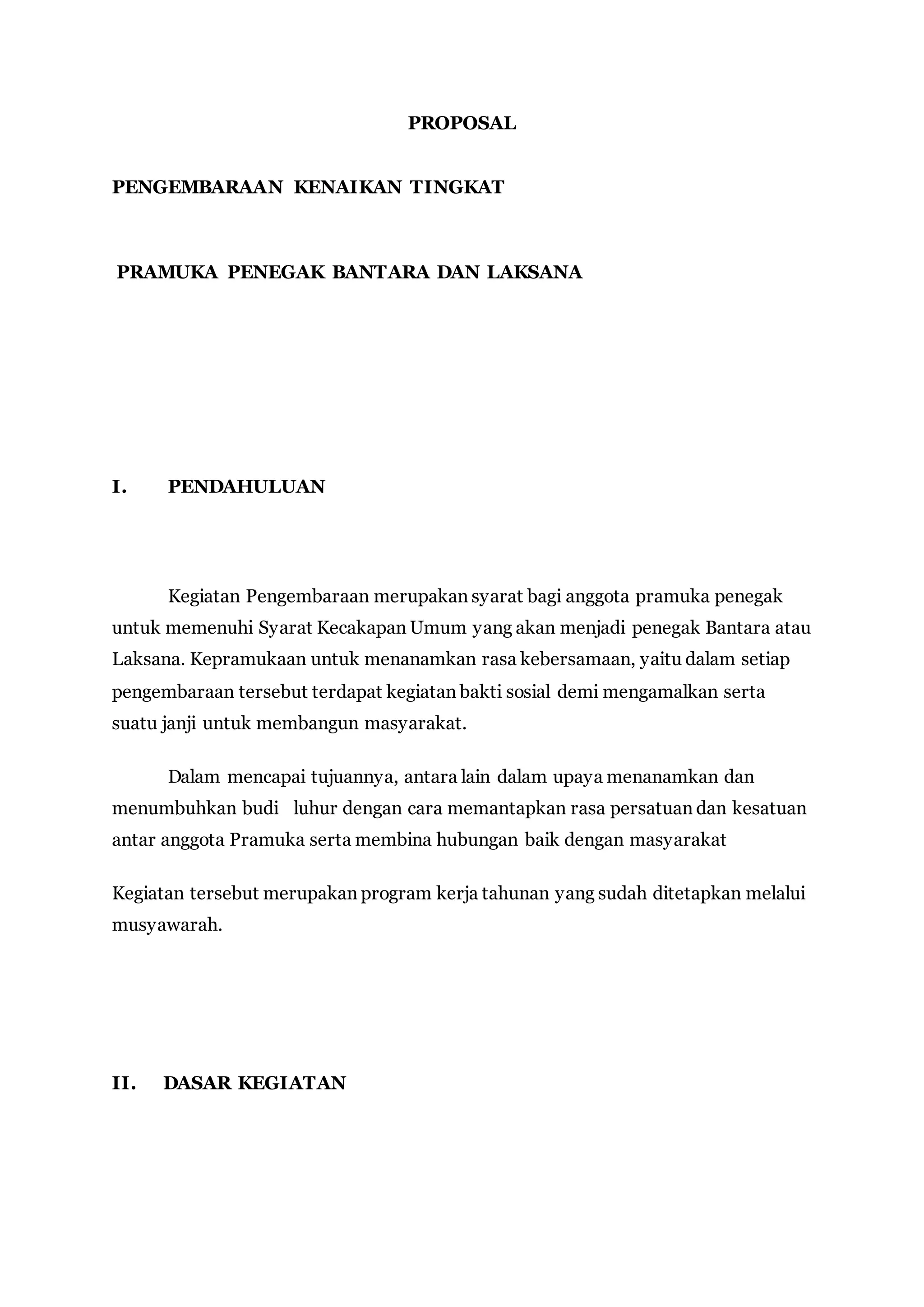 Proposal pramuka | DOCX
