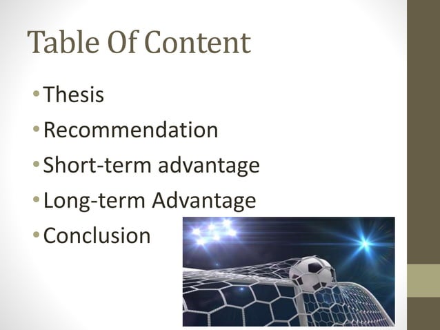 Marketing Improvement for Local Soccer League | PPTX