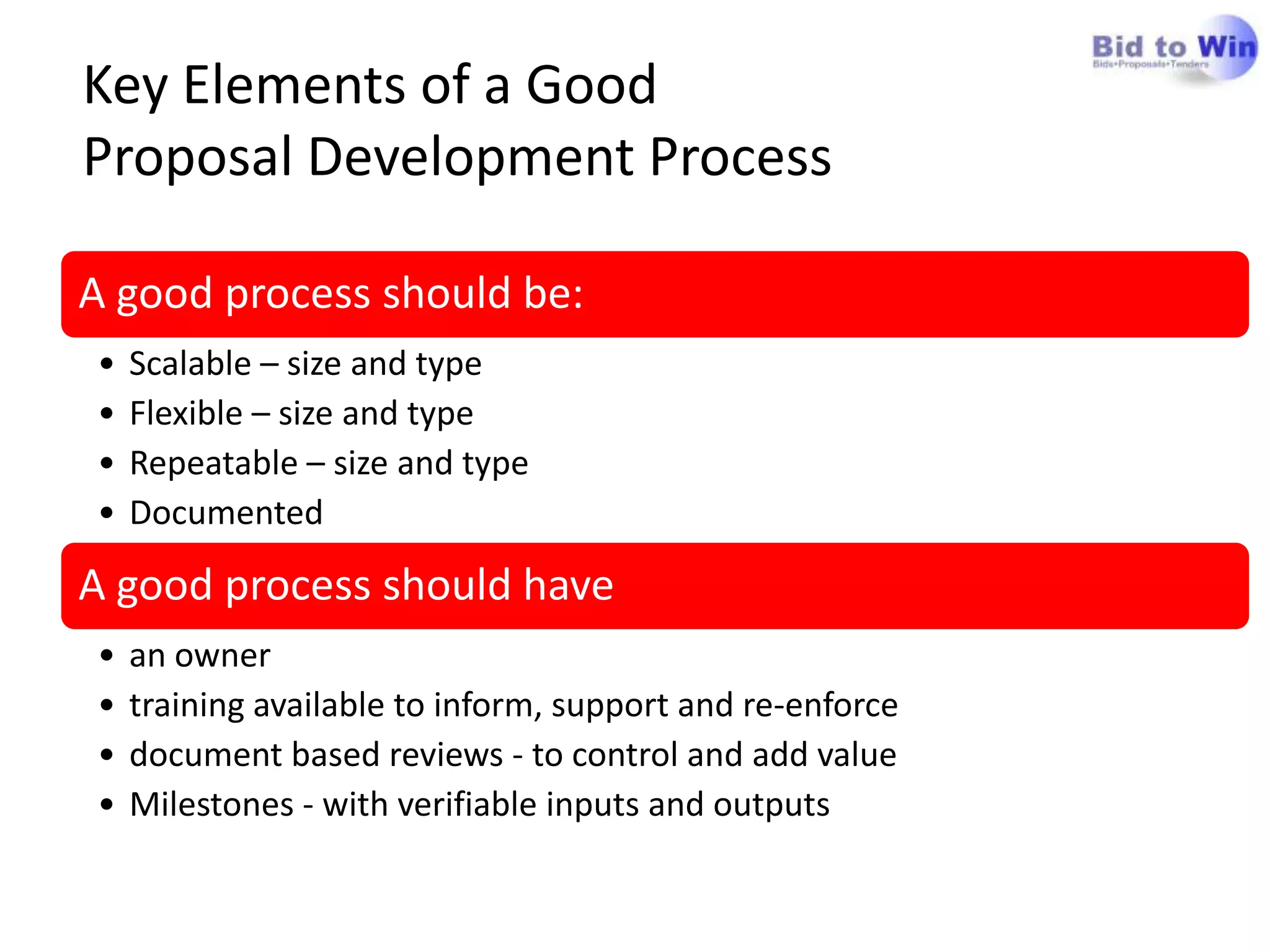 APMP Foundation: Proposal Process Management | PPTX