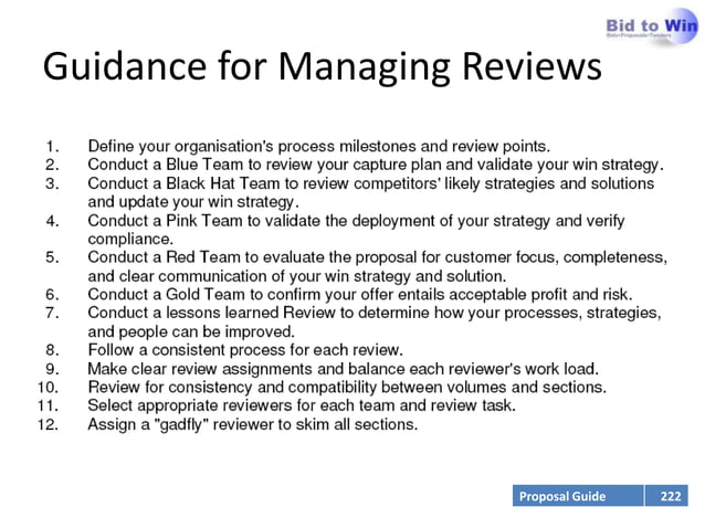APMP Foundation: Proposal Process Management | PPTX