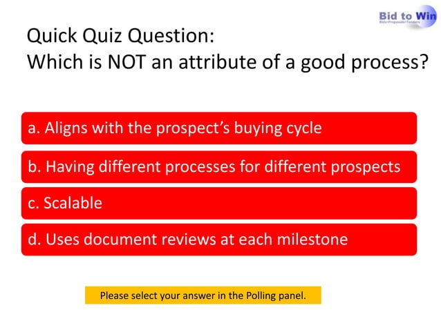 APMP Foundation: Proposal Process Management | PPTX