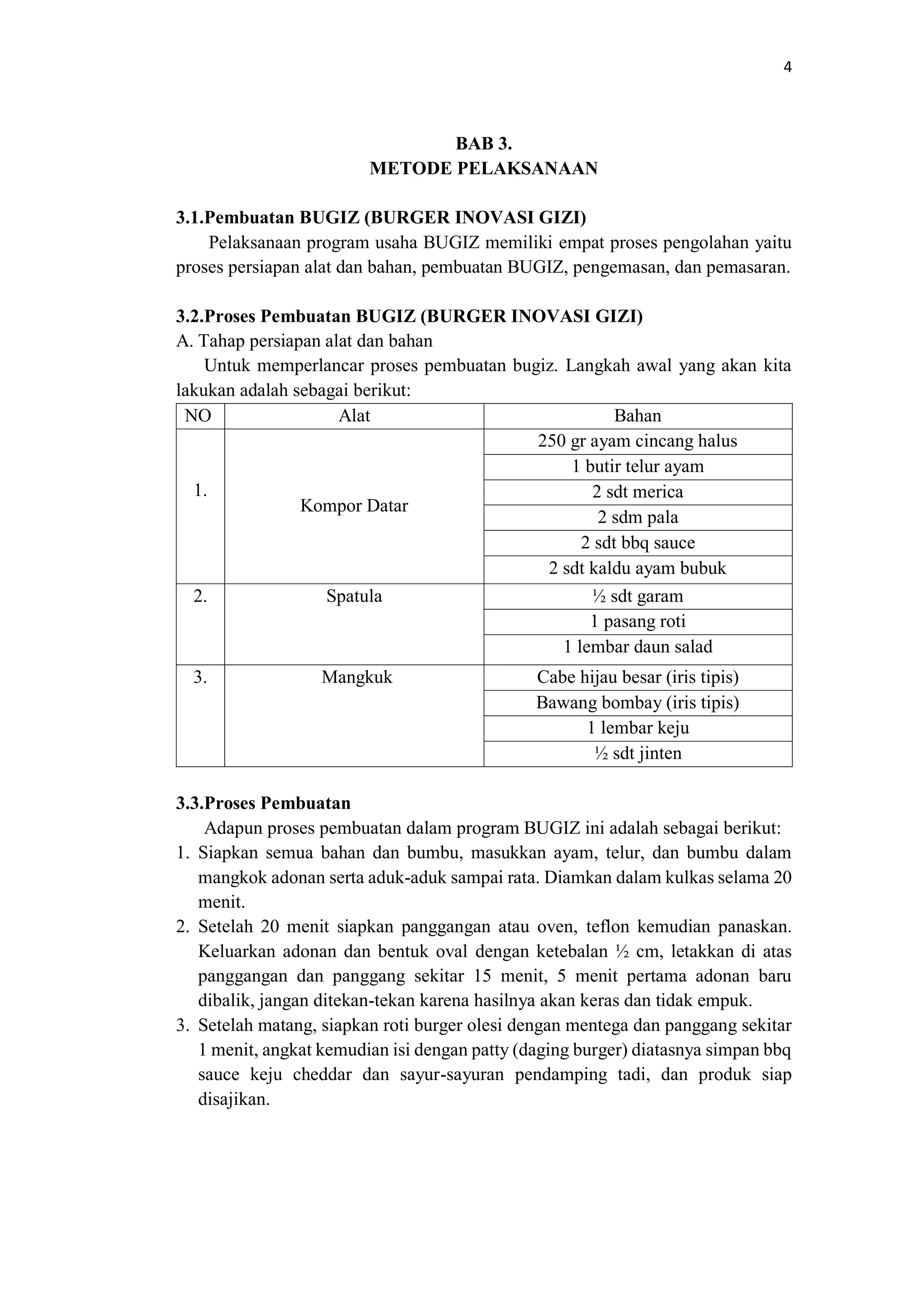 Proposal program kreativitas mahasiswa kewirausahaan | PDF