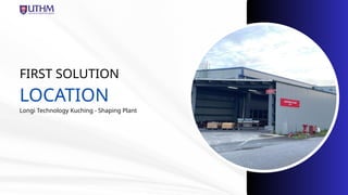 Steel Structure Design BFC44903 for group project | PPTX