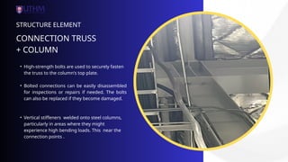 Steel Structure Design BFC44903 for group project | PPT