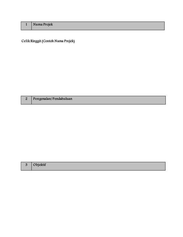 Proposal projek bbm | DOCX