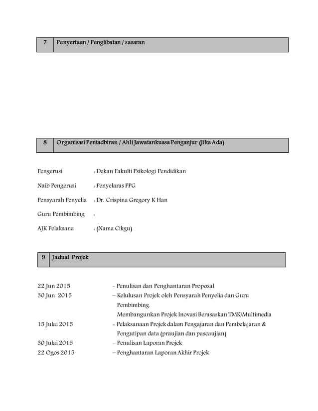 Proposal projek bbm | DOCX