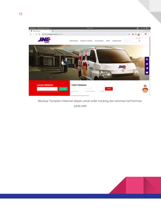 Proposal Penawaran Aplikasi Estimasi Ongkos Kirim dan Pelacakan ...